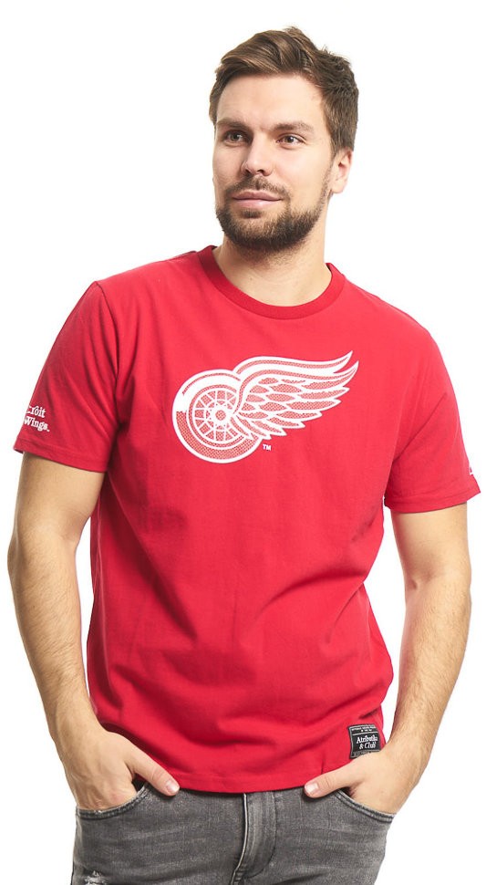 Футболка ATRIBUTIKA & CLUB Detroit Red Wings, красн. 29160 в Челябинске ...